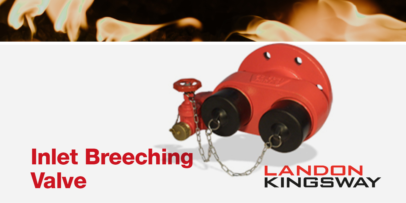 4 Way Inlet Breeching Valve 150mm PN16 - Landon Kingsway